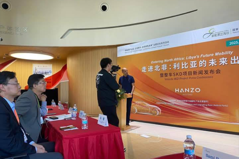 Hanzo Motors launches the first Chinese car factory in Libya